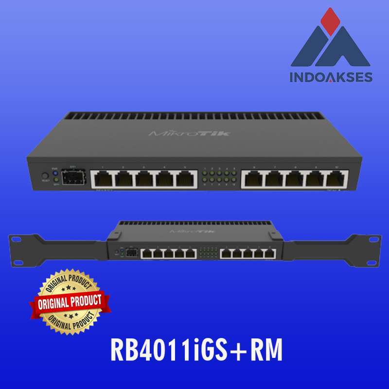 Jual Routerboard Mikrotik Rb4011igs+r | Router Rb 4011igs+rm | Rb4011igs Rm Di Seller Indoakses ...