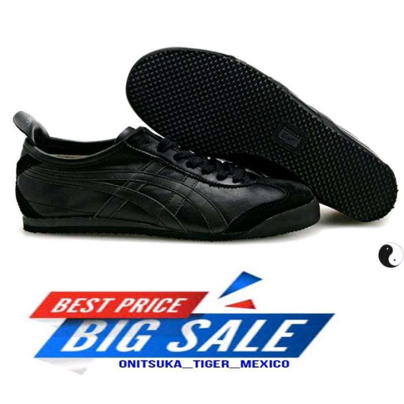 Jual Sepatu onitsuka tiger mexico 66 tali full black di Seller Onitsuka ...