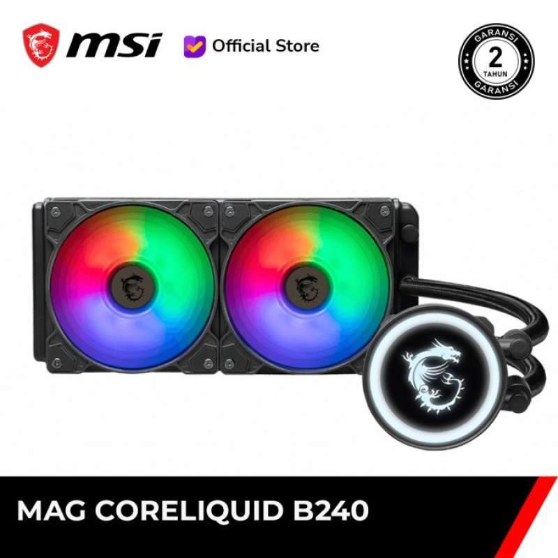 Promo MSI MAG CORELIQUID B240 [AiO LIQUID COOLING] Diskon 23% di Seller ...