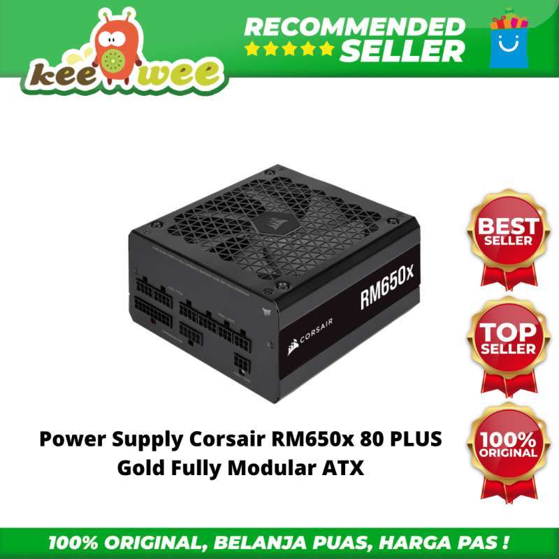 Jual Power Supply Corsair Rm650x 80 Plus Gold Fully Modular Atx Di Seller Keewee Shop ...