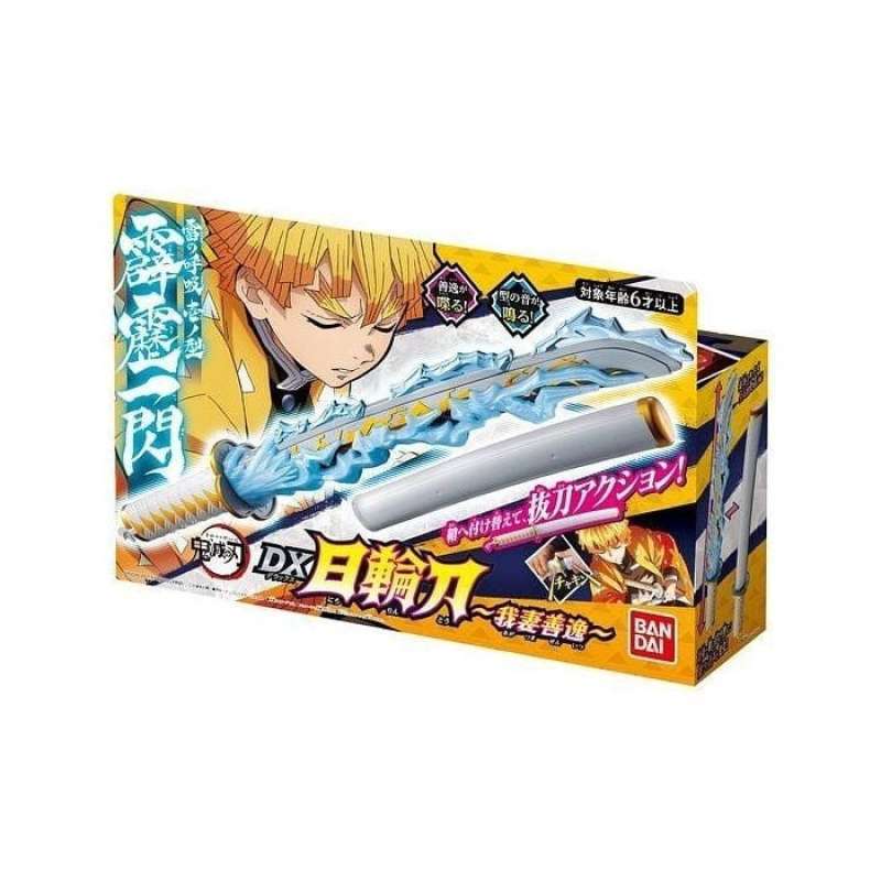 Promo Kimetsu No Yaiba DX Nichirin Blade Agatsuma Zenitsu Demon Slayer ...