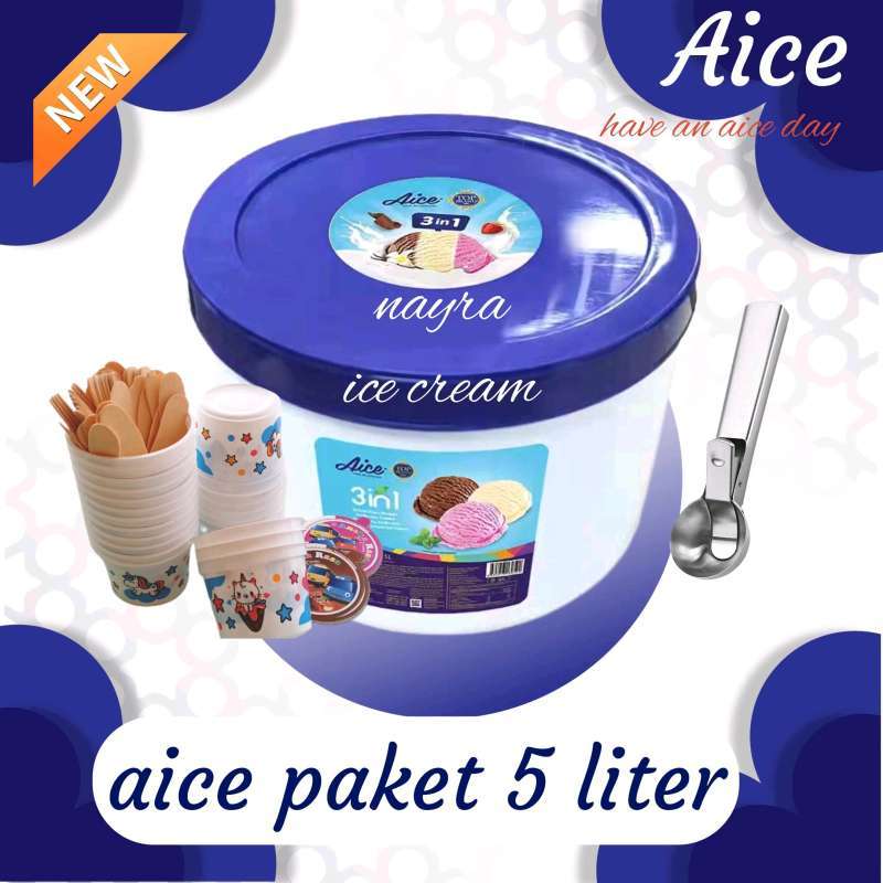 Jual Ice Cream Aice 5 Liter Terbaru - Harga Promo Februari 2024 | Blibli