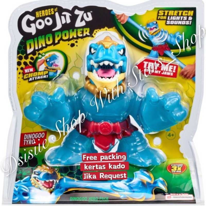 Promo Heroes Of Goo Jit Zu Dino Power Dinogoo Tyro Original / Action ...