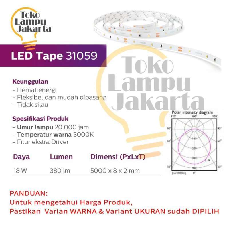 Jual Philips Led Strip 31059 / 31058 / 30924 Indirect Light - 31059 Di ...