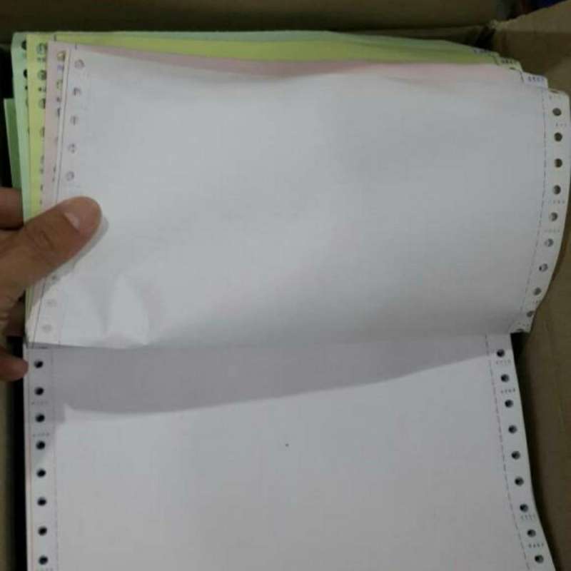 Jual Paper Prins Continuous Form 91/2 X 11 4 Ply Kertas Komputer 4 ...