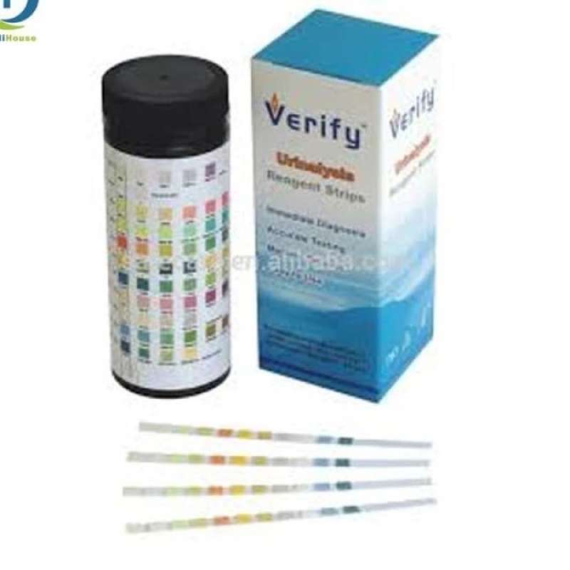 Promo Verify Urinalysis 10 Parameter / Tes protein urine Verify 10 P ...