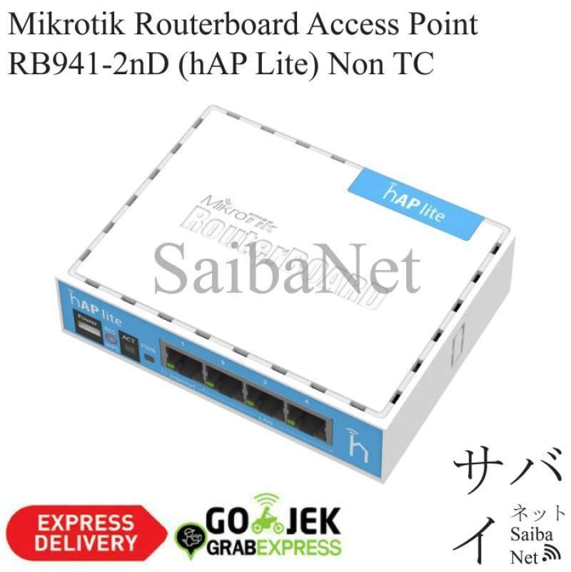 Promo Mikrotik Routerboard Wireless RB941-2nD (hAP-Lite) Diskon 23% di ...