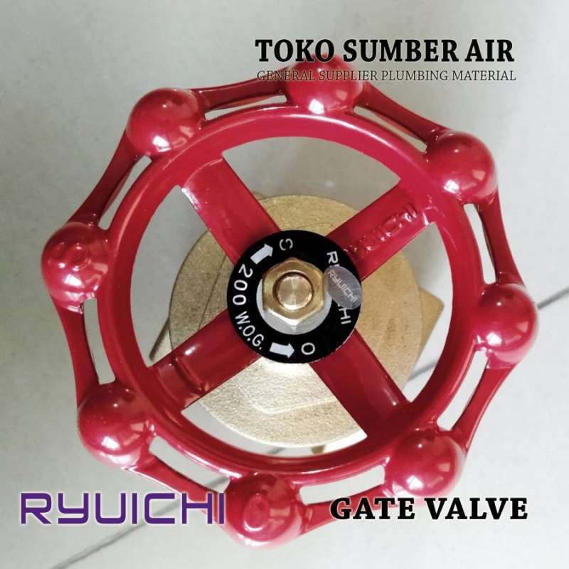 Jual Drat Stop Kran ( 3/4 Inchi ) - Gate Valve Ryuichi Di Seller Sumber ...