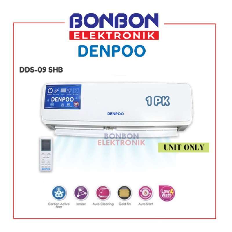 Jual Denpoo Ac Split 1 Pk Dds 09 Shb Split 1pk Low Watt (unit Only) Di ...