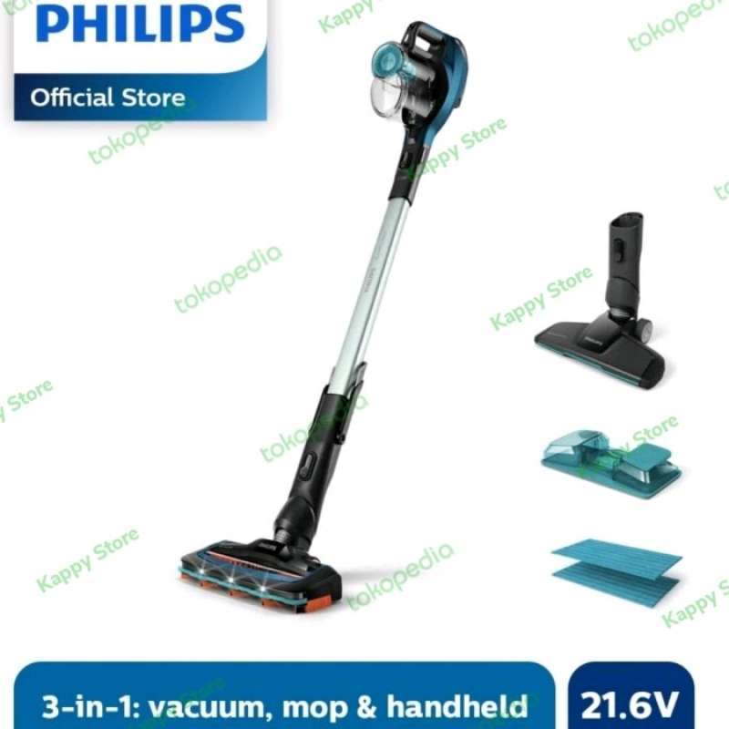 Promo Philips Cordless Stick Vacuum Cleaner Fc6728 Mop Philips Fc-6728 ...