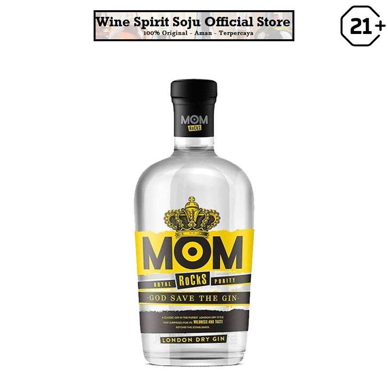 Jual MOM Rocks London Dry Gin 750ml di Seller ...