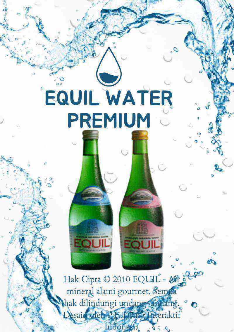 Jual Equil Mineral Water Natural 760ml Di Seller Fast Solution Bdg Id ...