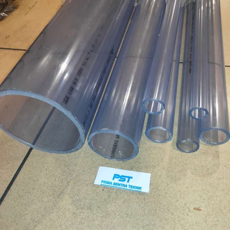Promo PIPA BENING PIPA TRANSPARAN PVC CLEAR UKURAN 1/2 INCH PER METER ...