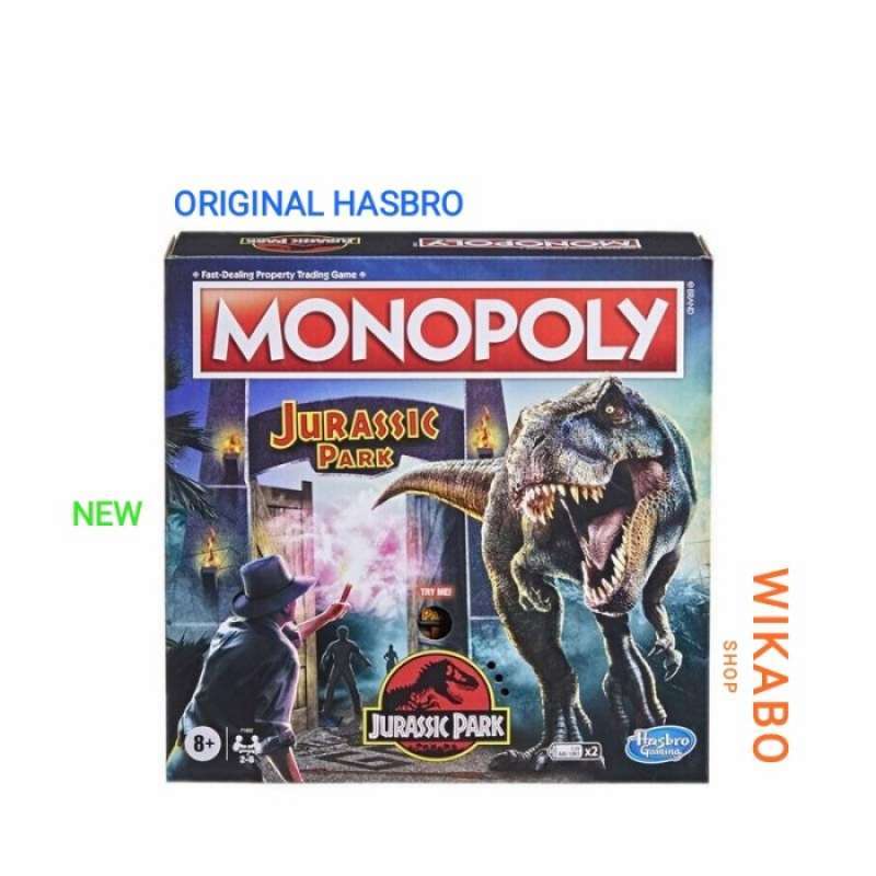 Promo Hasbro Gaming Monopoly Jurassic Park Edition Board Game Diskon 23 ...