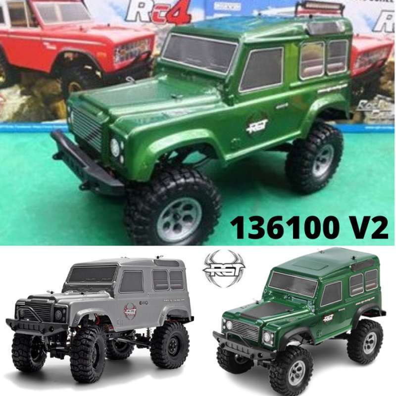 Promo RC HSP RGT 136100V2 RC Car Land Rover Road Rock Crawler 1/10 4WD ...