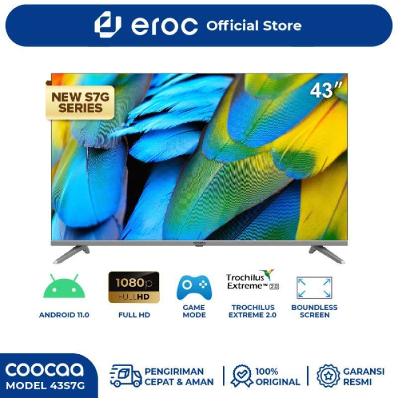 Promo Coocaa Tv 43 Inch - Android 11 - Digital Tv - 5G Wifi (Coocaa ...