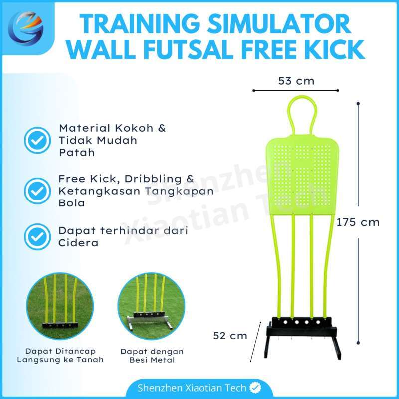 Jual Free Kick Wall Defensive Football | Alat Latihan Sepak Bola Futsal ...
