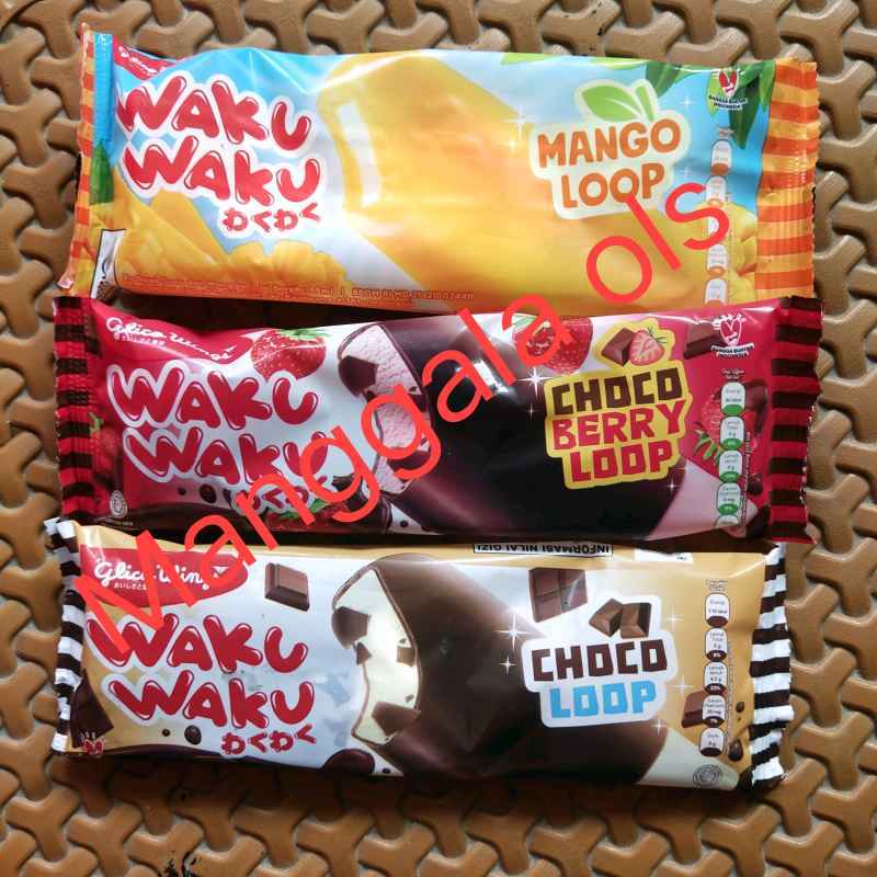 Jual Es Glico Wings Waku Waku Chocoberry Loop , Choco Loop , Mango Loop ... Jual Es Glico Wings Waku Waku Chocoberry Loop , Choco Loop , Mango Loop ...