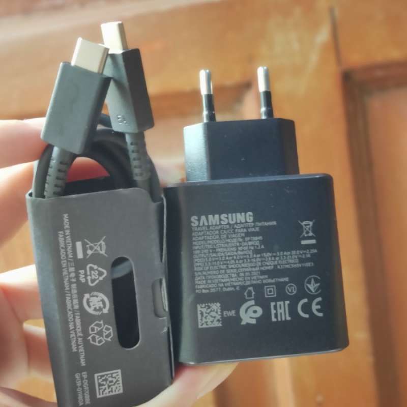 Promo CHARGER SAMSUNG 45 WATT SUPER FASTCHARGING S20 NOTE 20 ULTRA ...