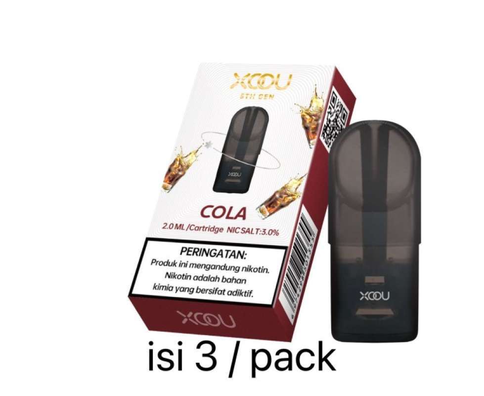 Promo Relx cartridge pod merk XOOU compatible with Relx varian rasa ...
