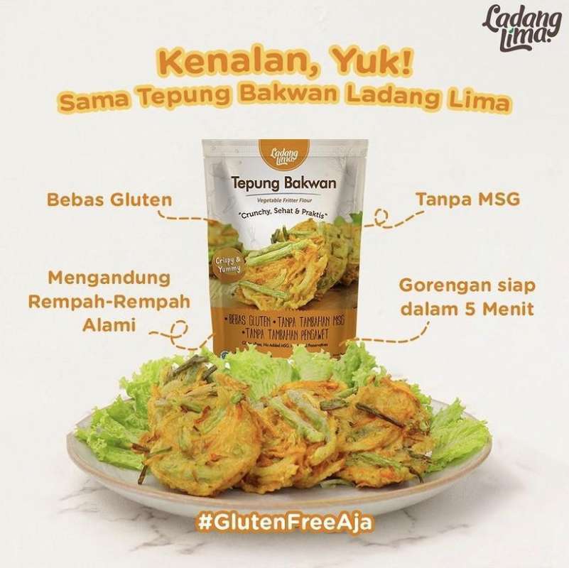 Jual Tepung Bakwan Ladang Lima di Seller renne.wae - Bareng, Kab ... Jual Tepung Bakwan Ladang Lima di Seller renne.wae - Bareng, Kab ...