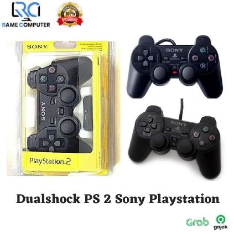 Jual Stik Ps2 Dualshock Ps 2 Sony Playstation Game Gaming Games Pc Di ...