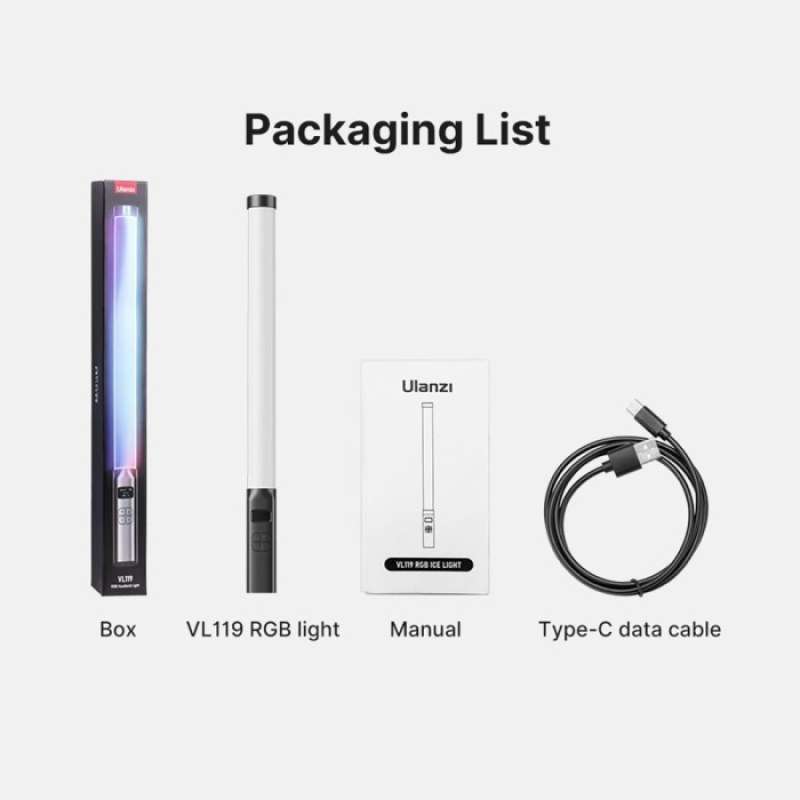 Jual Witacom - Ulanzi Vl119 Rgb Handheld Led Tube Light Stick ...