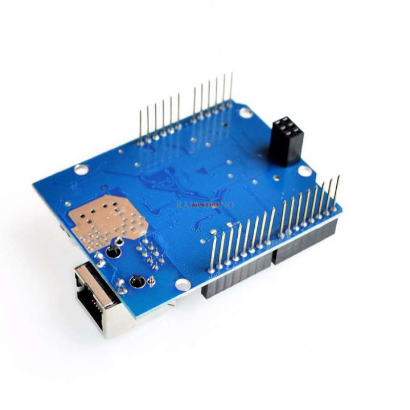 Jual Ethernet Shield W5100 For Arduino Uno / Mega R3 Development Board ...