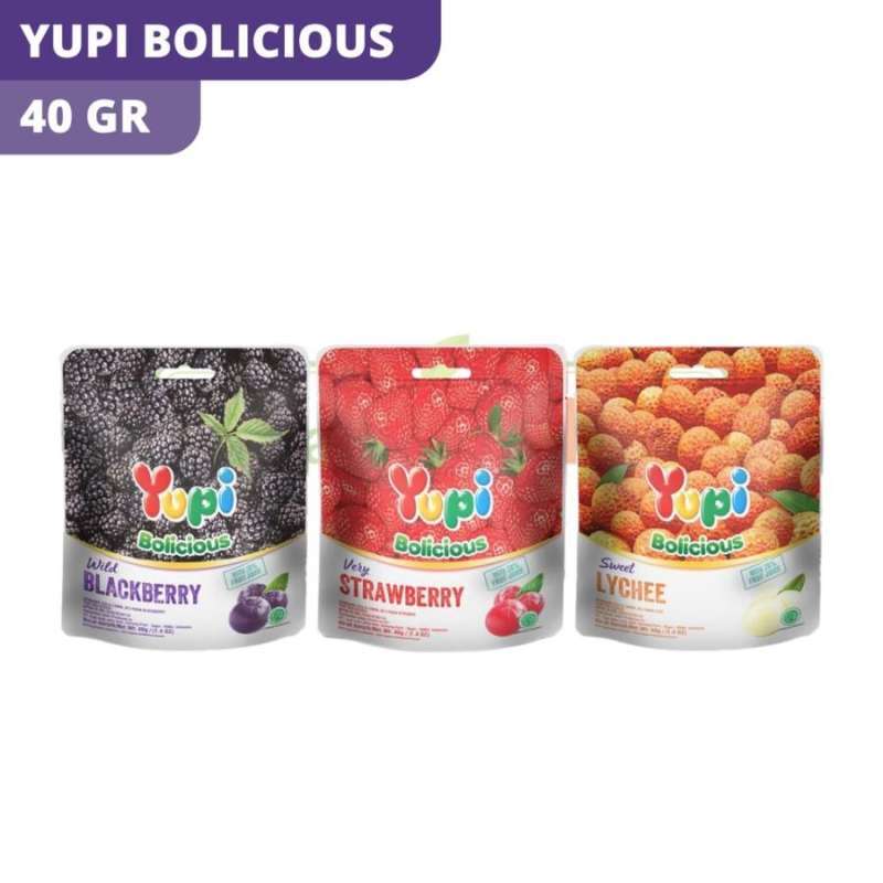 Jual Yupi Bolicious 120gr / Yupi Bolicious / Permen Yupi / Yupi Gummy ...