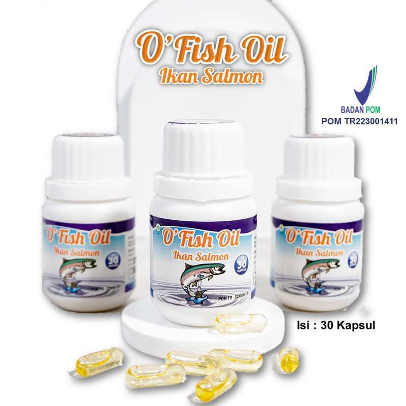 Promo Minyak Ikan Salmon O`fish Oil Kaya Omega3 Diskon 7% Di Seller Ayun Shop - Gedongan, Kab ...