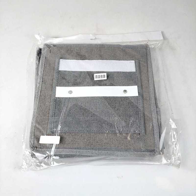 Jual Rak Gantung Kain Lemari Baju Shelf Closet Wardrobe Storage Box 4 ...