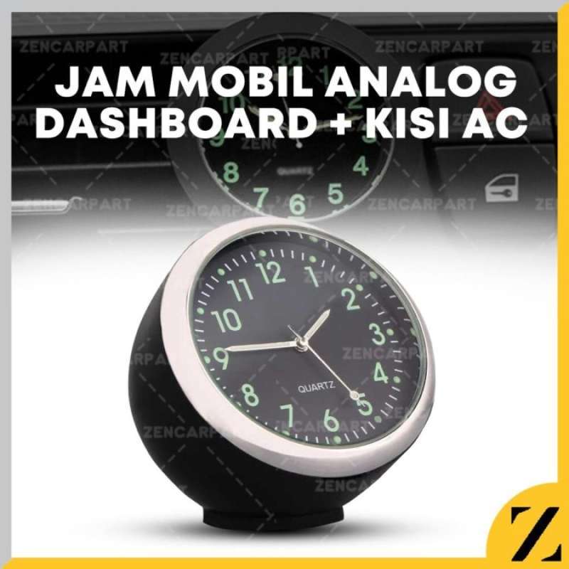 Jual Jam Analog Mobil Glow In The Dark Dashboard AC Manual Klasik ...