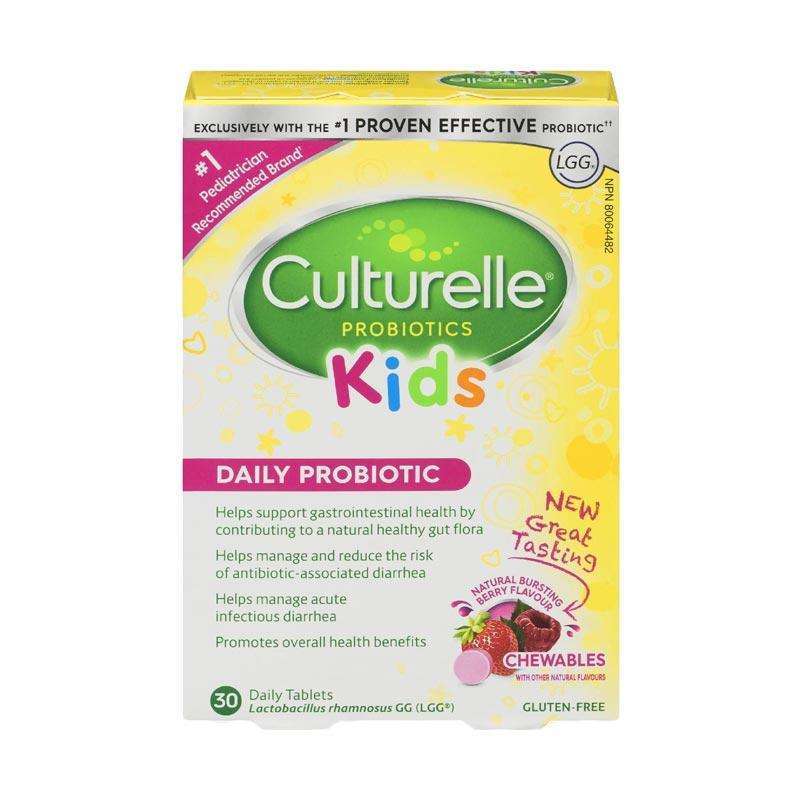 Jual Culturelle Kids Chewables Daily Probiotic Formula [30 Capsules/ [New Packaging] di Seller ...