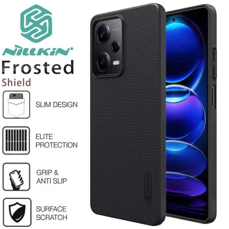 Promo Case Casing Nillkin Hard Xiaomi RedMi Note 12 Pro 5G - Frosted ...