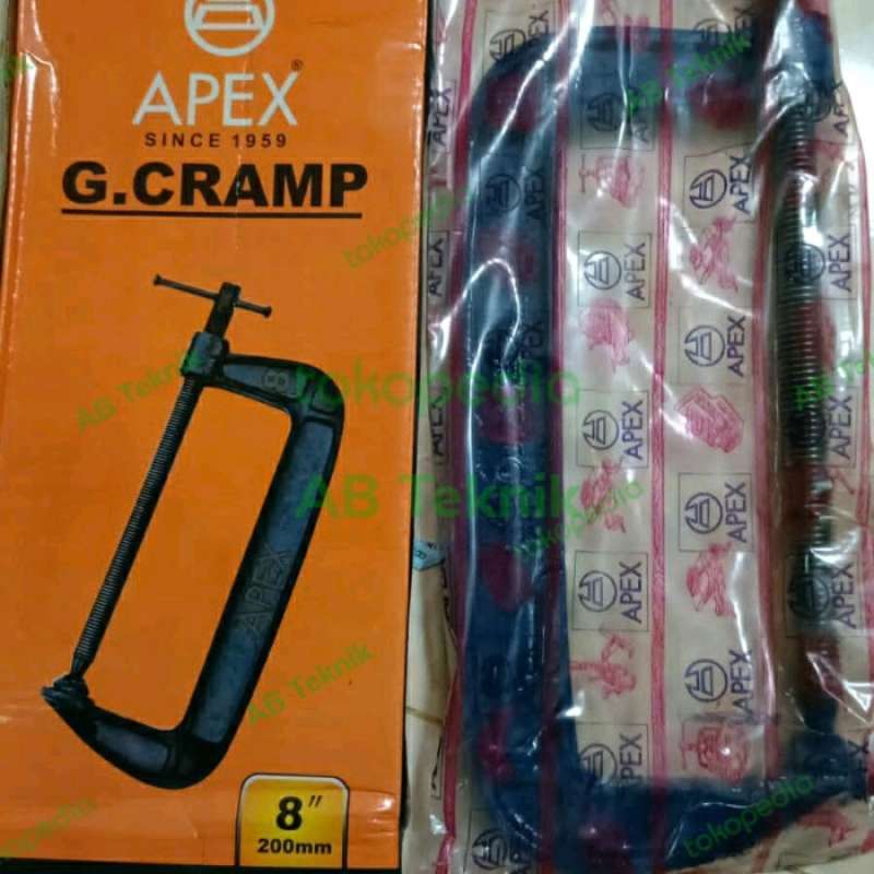 Promo (Ab)Alat Penjepit Kayu 8 Inch Clamp C Press Kayu Light-Medium ...