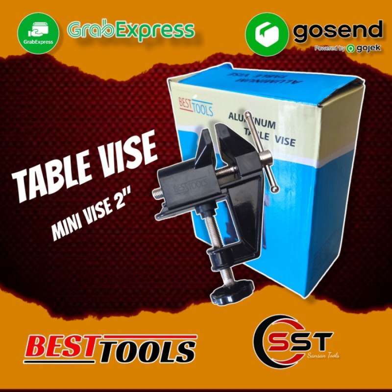 Promo Mini Table Vise Next Gen Catok Meja Ragum Mini Clamp Meja Mini ...