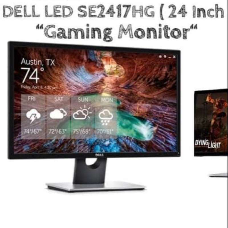 Jual Layar Monitor Dell Led Se2417hg ( 24 Inch Full ) Gaming Monitor S ...