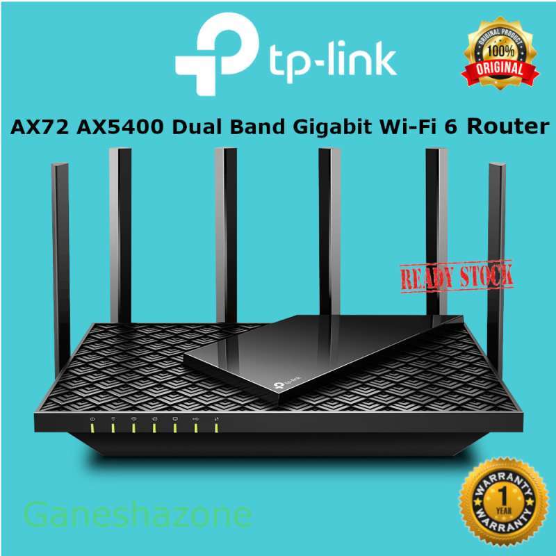 Jual Tp-link Archer Ax72 Ax5400 Dual-band Gigabit Wi-fi 6 Router Di ...