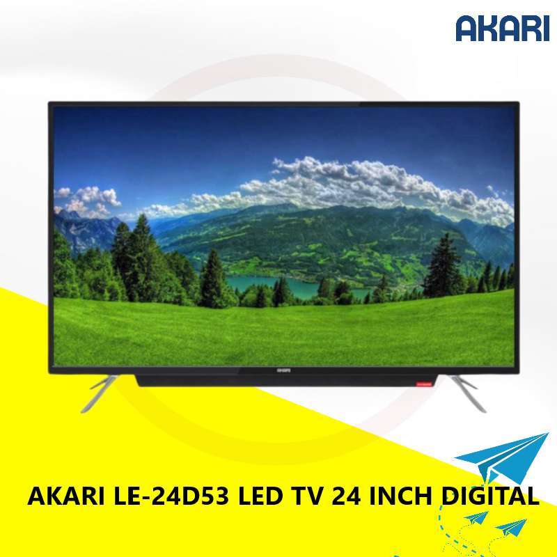 Promo AKARI LE-24D53 LED TV 24 INCH DIGITAL Diskon 3% di Seller CV ...