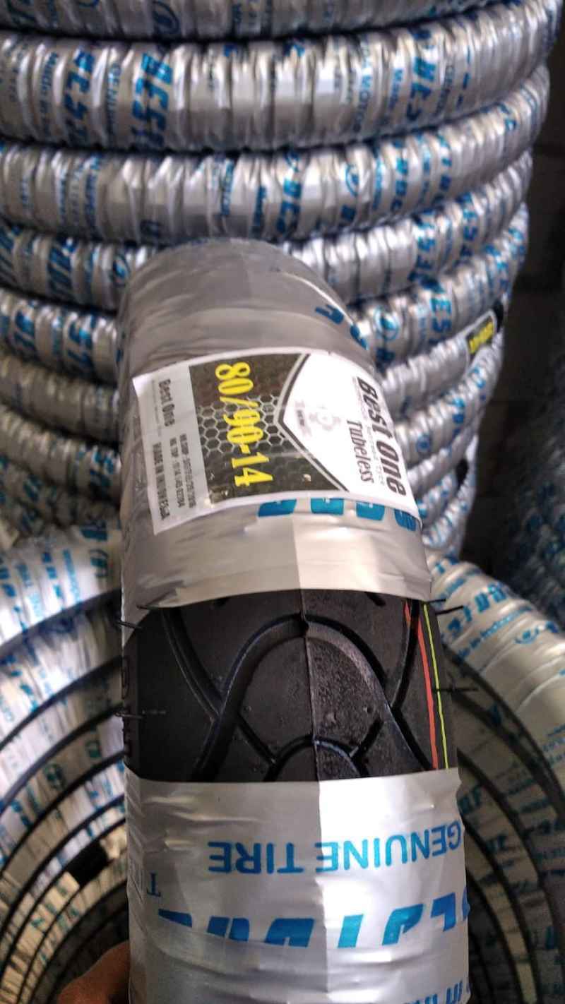 Promo Ban Motor Matic Metic Tubeless Sepasang Depan dan kanan 80/90- 90 ...