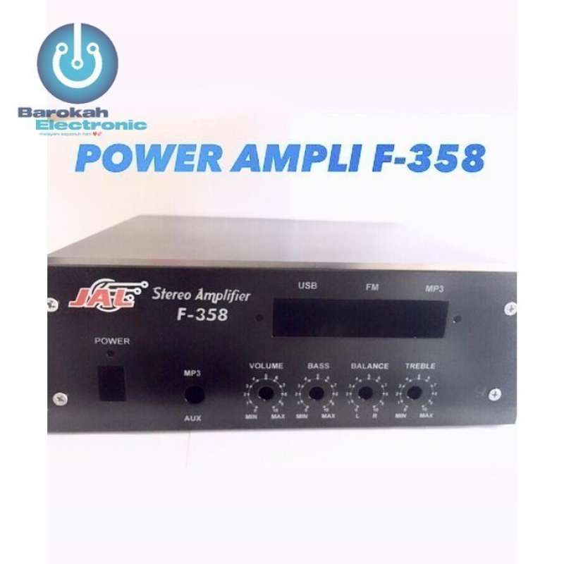 Promo BOX AMPLIFIER POWER AMPLIFIER BLUETOOTH MULTIFUNGSI KARAOKE,HOMe ...