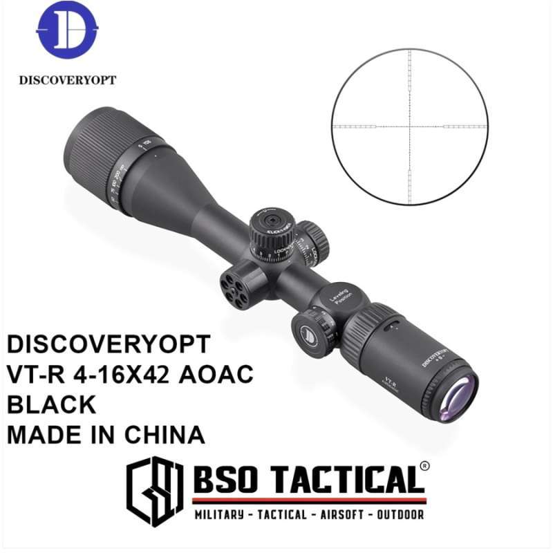 Jual Scope Discovery Optic VTR 4-16x42 AOAC Telescope di Seller BSO Tactical - Pinang, Kota ...