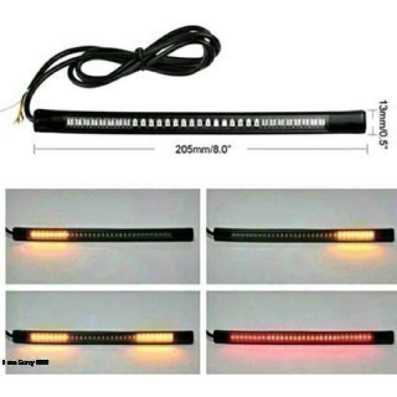 Jual Stoplamp Lampu Belakang Rem Taillight Custom Led Flexible 3 In 1 ...