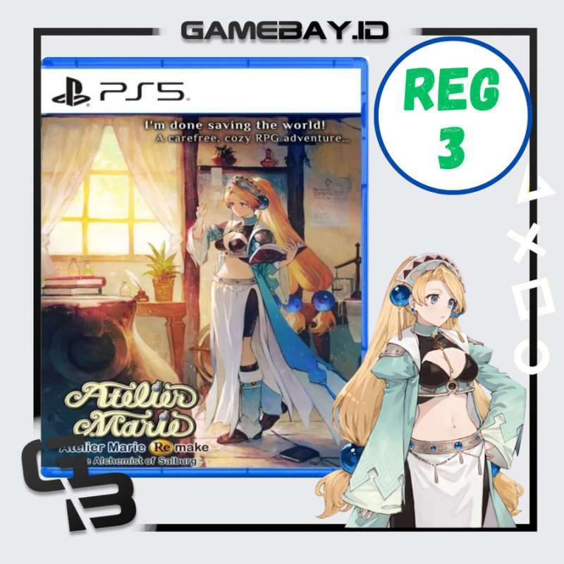 Jual PS5 Atelier Marie Remake: The Alchemist of Salburg - Standard di Seller Gamebay Official ...