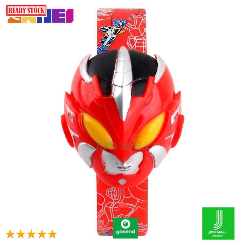 Jual Jam Tangan Anak Robot Poweranger Ultra M4n Unik Dan Keren Dg1239 ...
