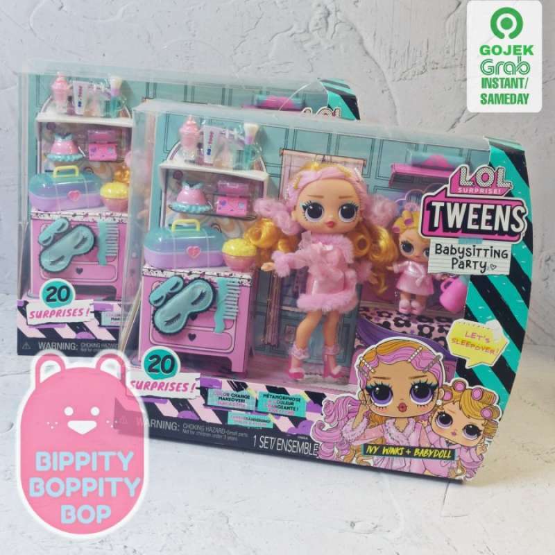 Promo Lol Surprise Tweens Baby Sitting Party Ivy Winks + Baby Doll ...