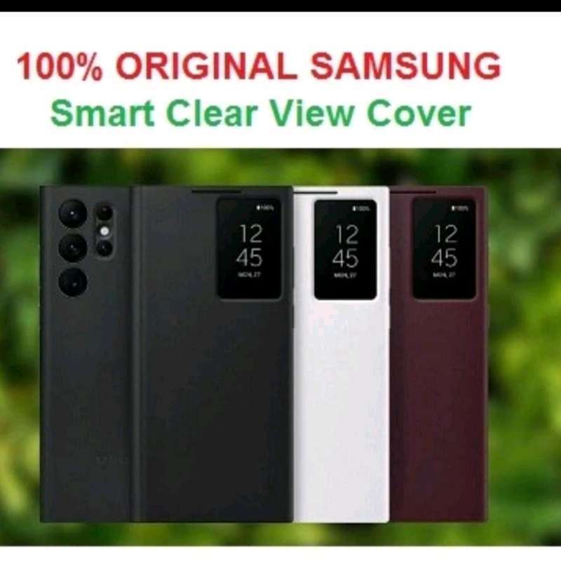 Jual Samsung Smart Clear view Cover S22 Ultra di Seller Victory Acc - Pegadungan, Kota Jakarta ...