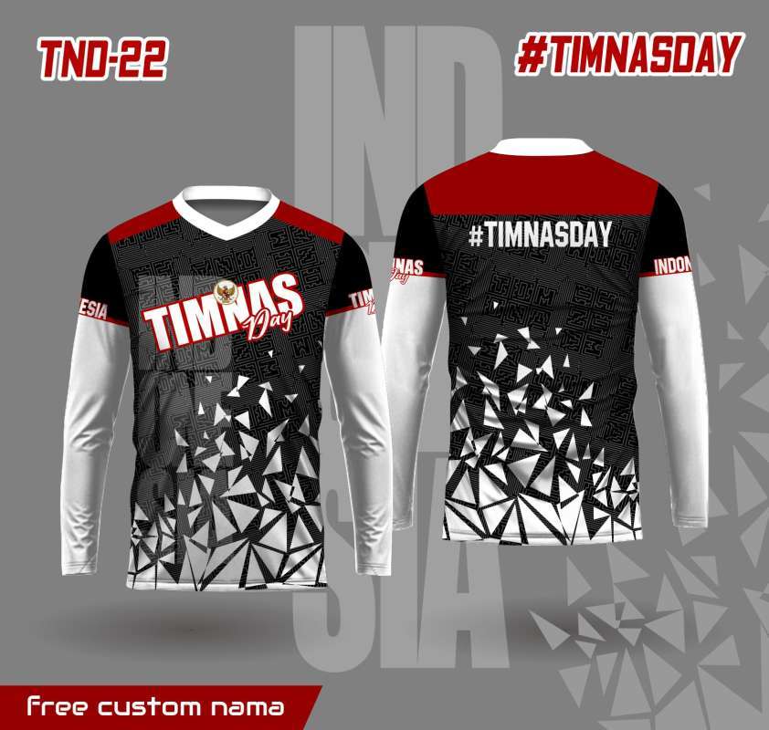Promo Jersey sepak bola Indonesia TIMNAS DAY 2023 Part 2 Lengan panjang ...