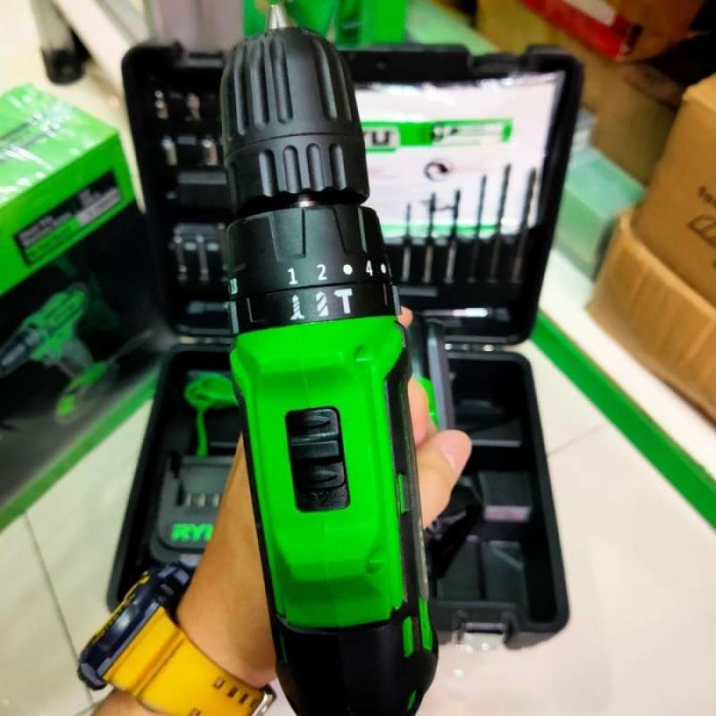 Jual Tekiro Ryu Mesin Bor Set 20 V Baterai Cordless Beton Cas Di Seller ...