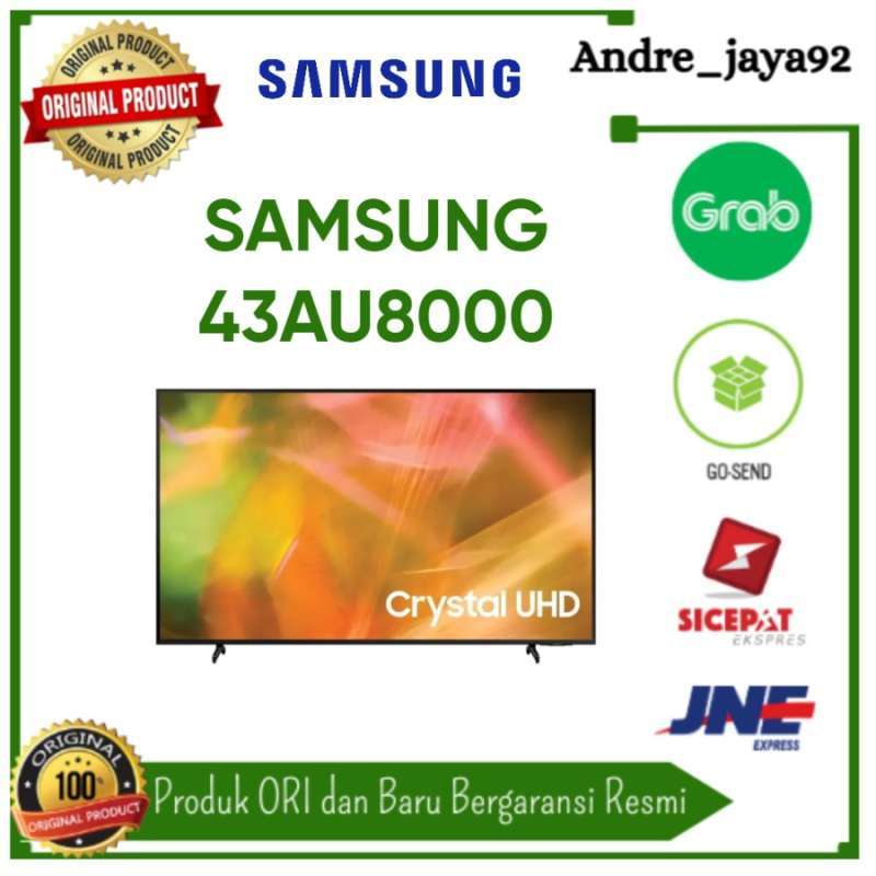 Jual LED Samsung 43AU8000 43 AU8000 Crystal UHD 4K Smart TV di Seller Andre_Jaya92 - Harjamukti ...
